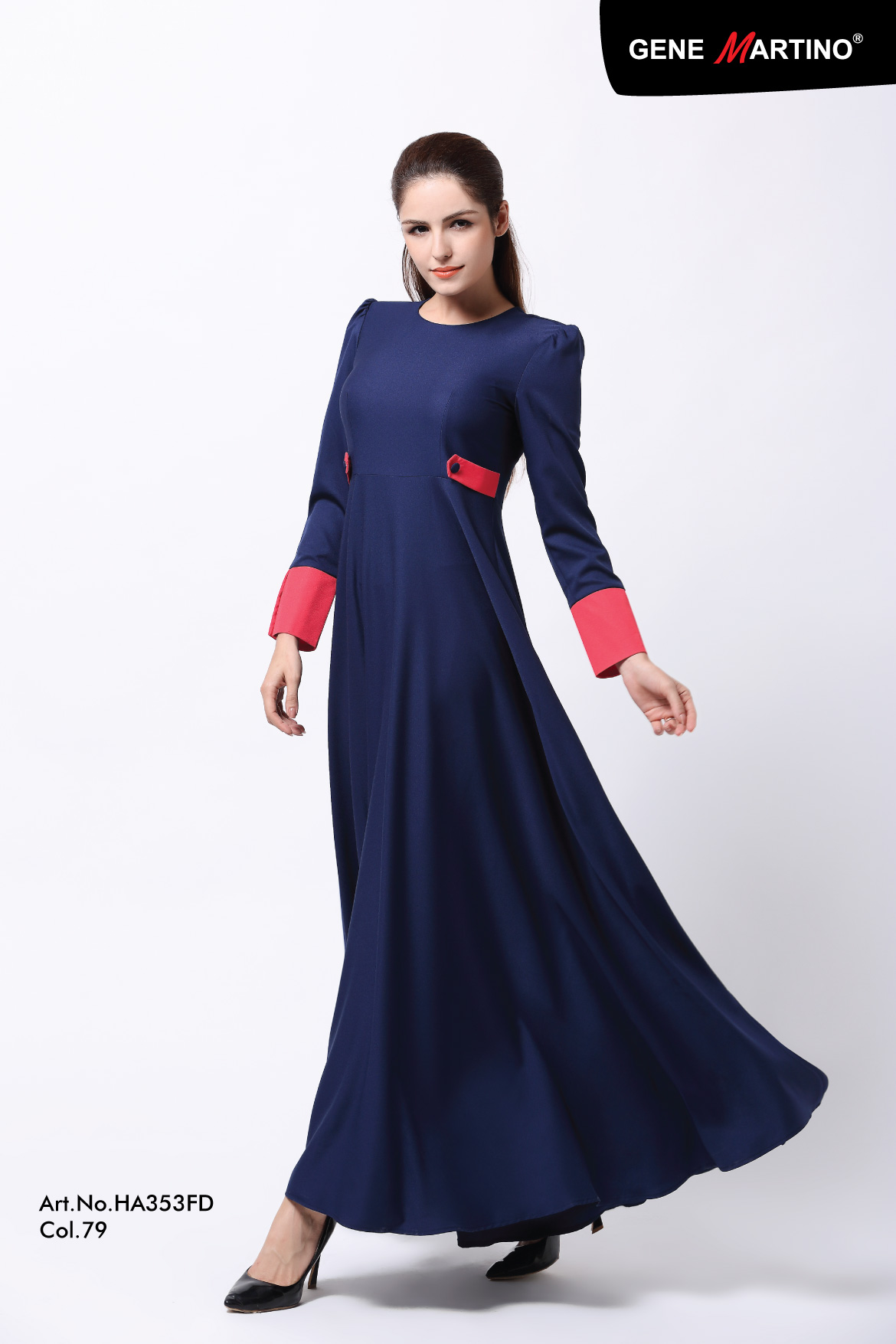 Jubah Modern HA353SU | Gene Martino Apparel Sdn. Bhd. - OneBuggy